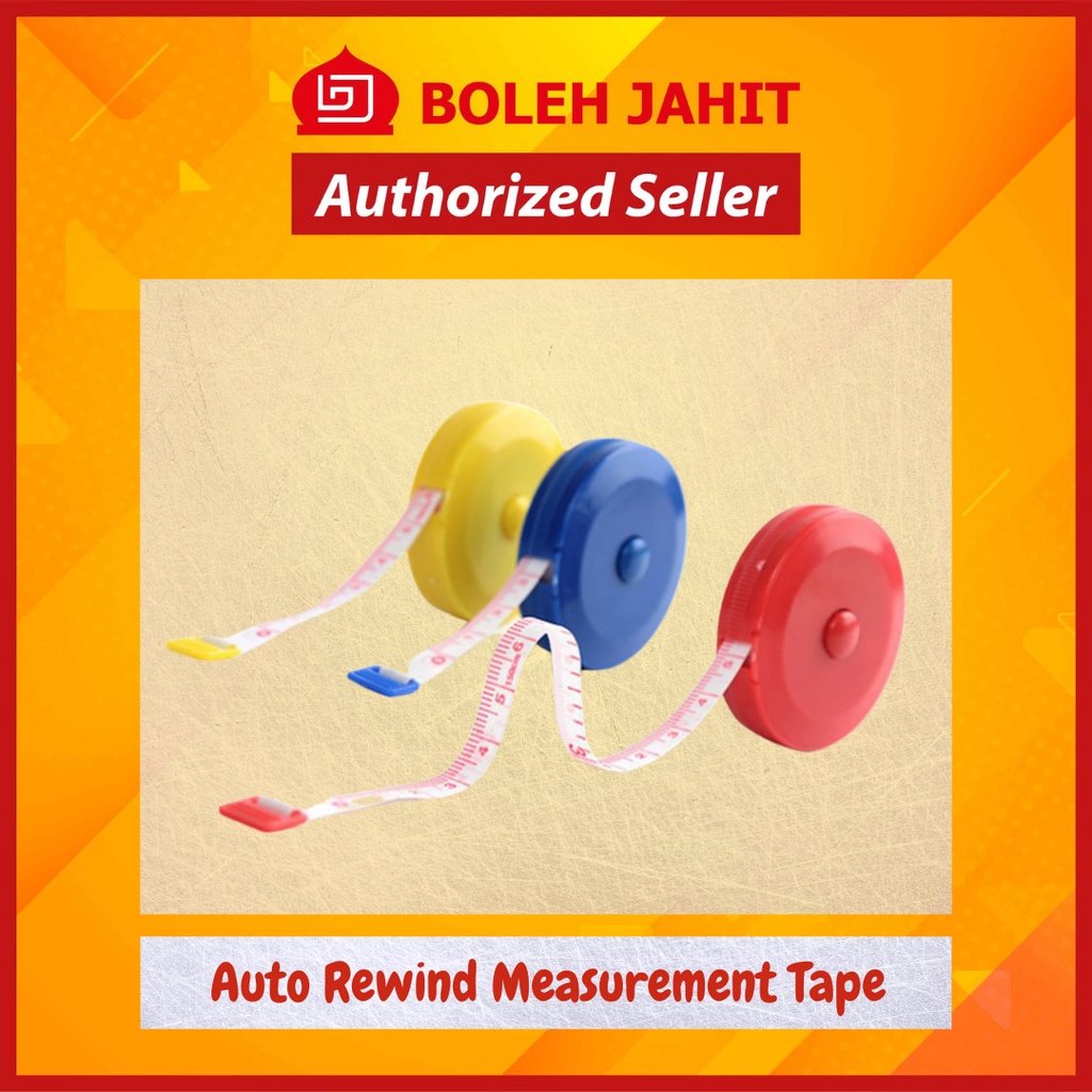 Auto Rewind Measurement Tape | Shopee Malaysia