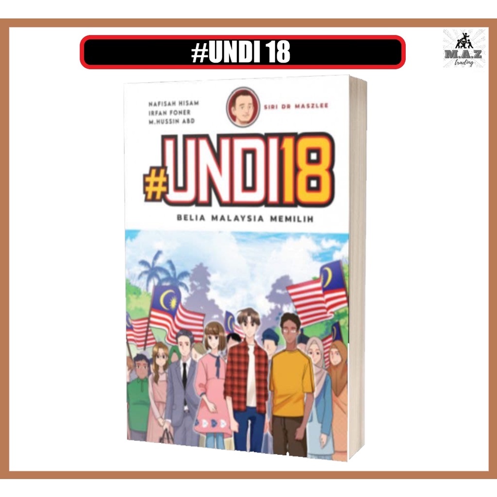 Undi 18 Belia Malaysia Memilih : Buku Siri Dr Maszlee : Siri Komik dan ...