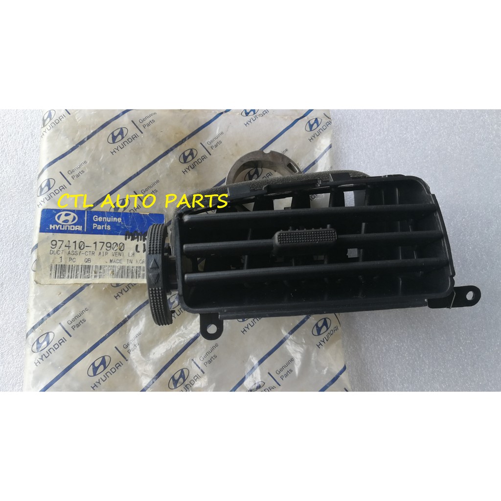 HYUNDAI MATRIX AIR COND OUTLET VENTILATOR CENTER LEFT 97410-17900 ...