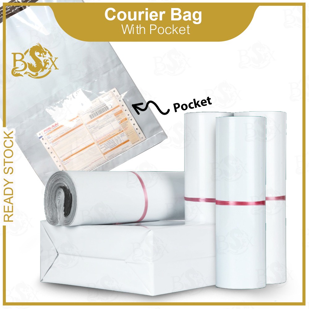 Courier Bag Pocket Kurier Flyer Flyers Plastic Pos Postage Envelope ...