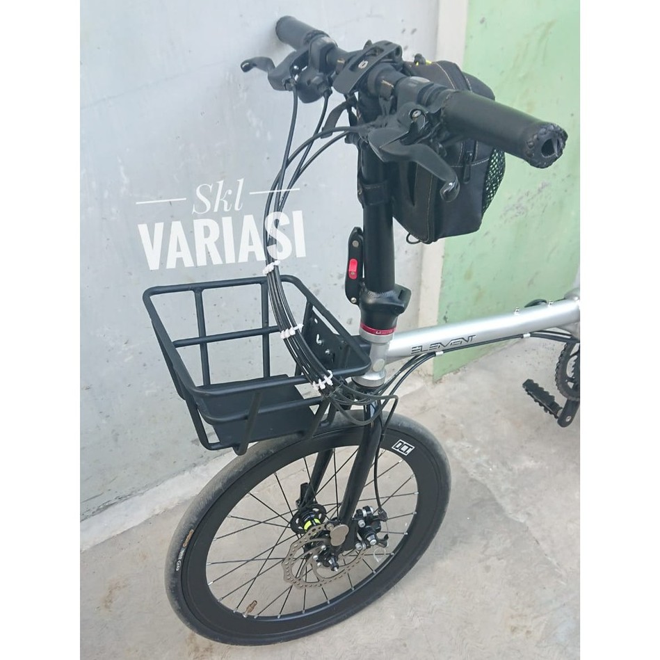 Folding Bicycle Basket Front Rack Front Rack Bicycle Basket Ring model ...