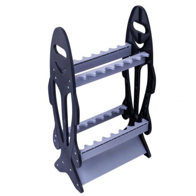 Fishing Rod Rack Rod Stand Rod Holder Rak Pancing Rak Joran 16 Slot 3 ...
