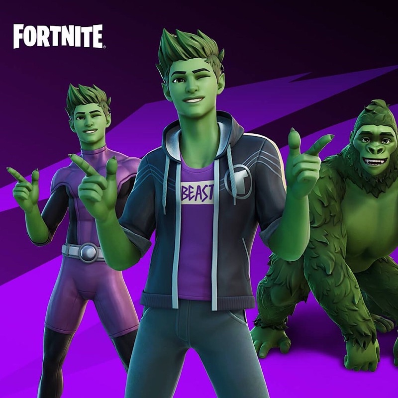 Fortnite - Beast boy bundle (25% cheaper from item shop) | Shopee Malaysia