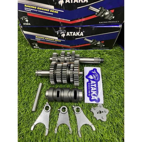 100% ORIGINAL ATAKA RACING ENGINE GEAR BOX SET HONDA WAVE125 5 SPEED ...