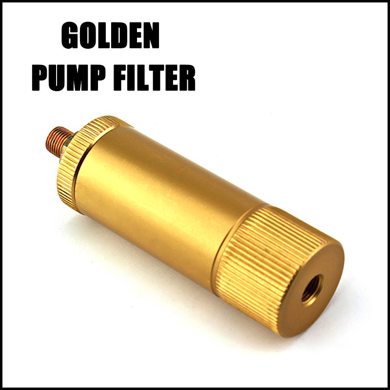 High Pressure Pump Air Filter with 50cm Hose and M10x1 Blue Hand Pump ...