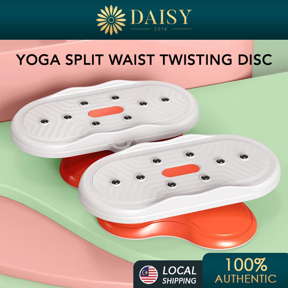 Yoga Sport Twister Board Aerobic Exercise Twisted Disc Double Axis ...