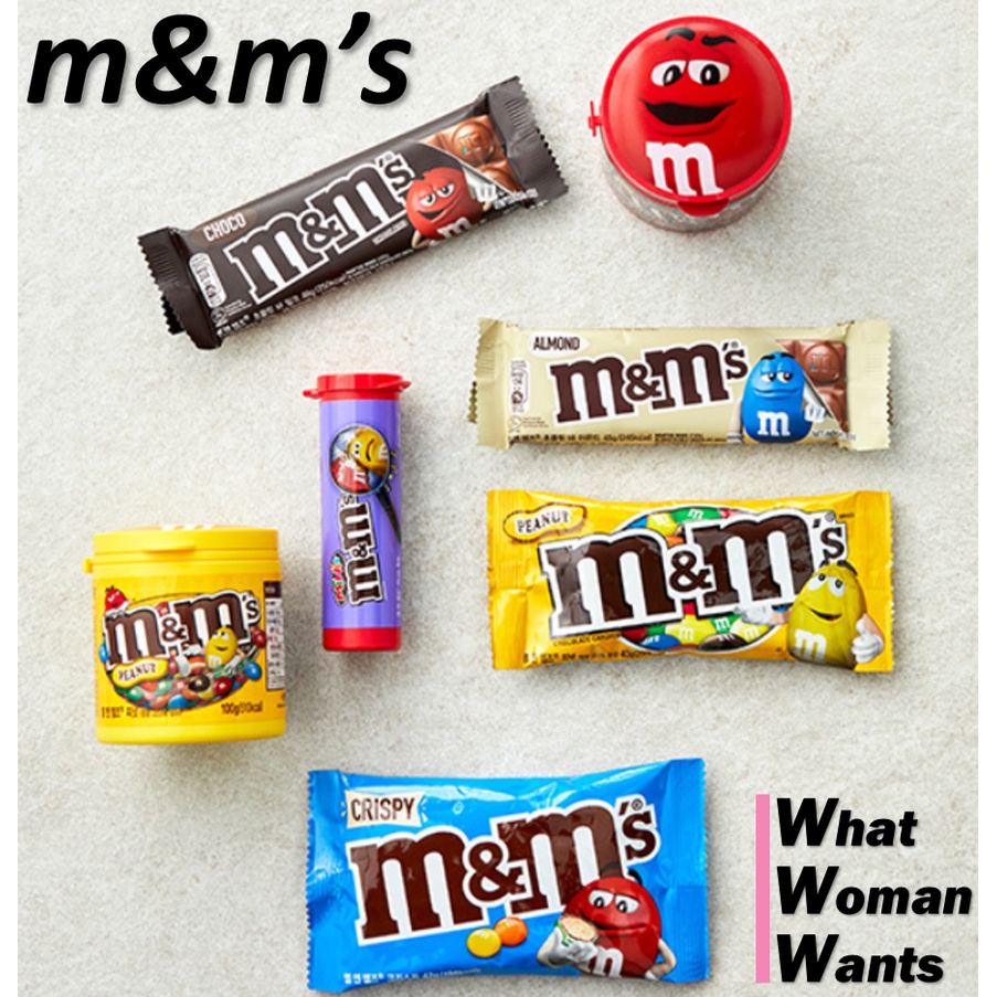 M&M's Chocolate 9 types (with Free-gift) M&M Chocolate Bar Block Crispy ...