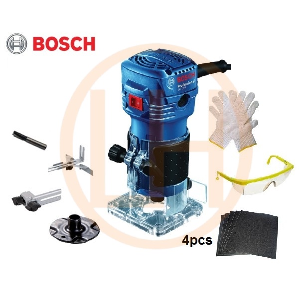 Bosch GKF 550 Professional Palm Router / Trimmer / Makita Trimmer 6mm ...