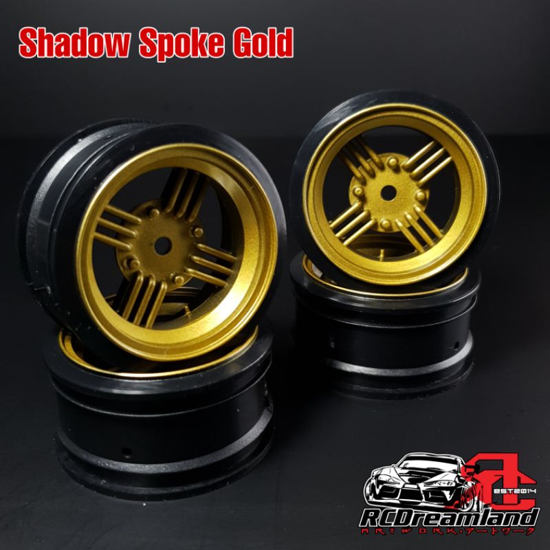 【READY STOCK】RCD 1/10 Rim RC Car Offset6mm Drift Touring Wheel 1/10 ...