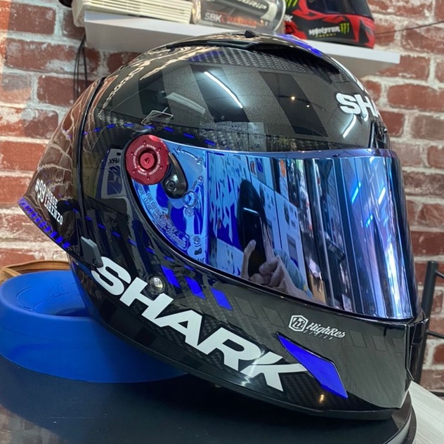 Original Shark Helmets Dark Iridium Visor Shark Race R Pro Visor Shark ...
