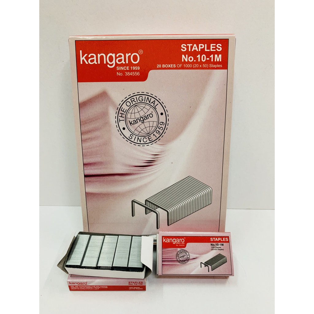 KANGARO STAPLES NO10-1M(price per small box) | Shopee Malaysia