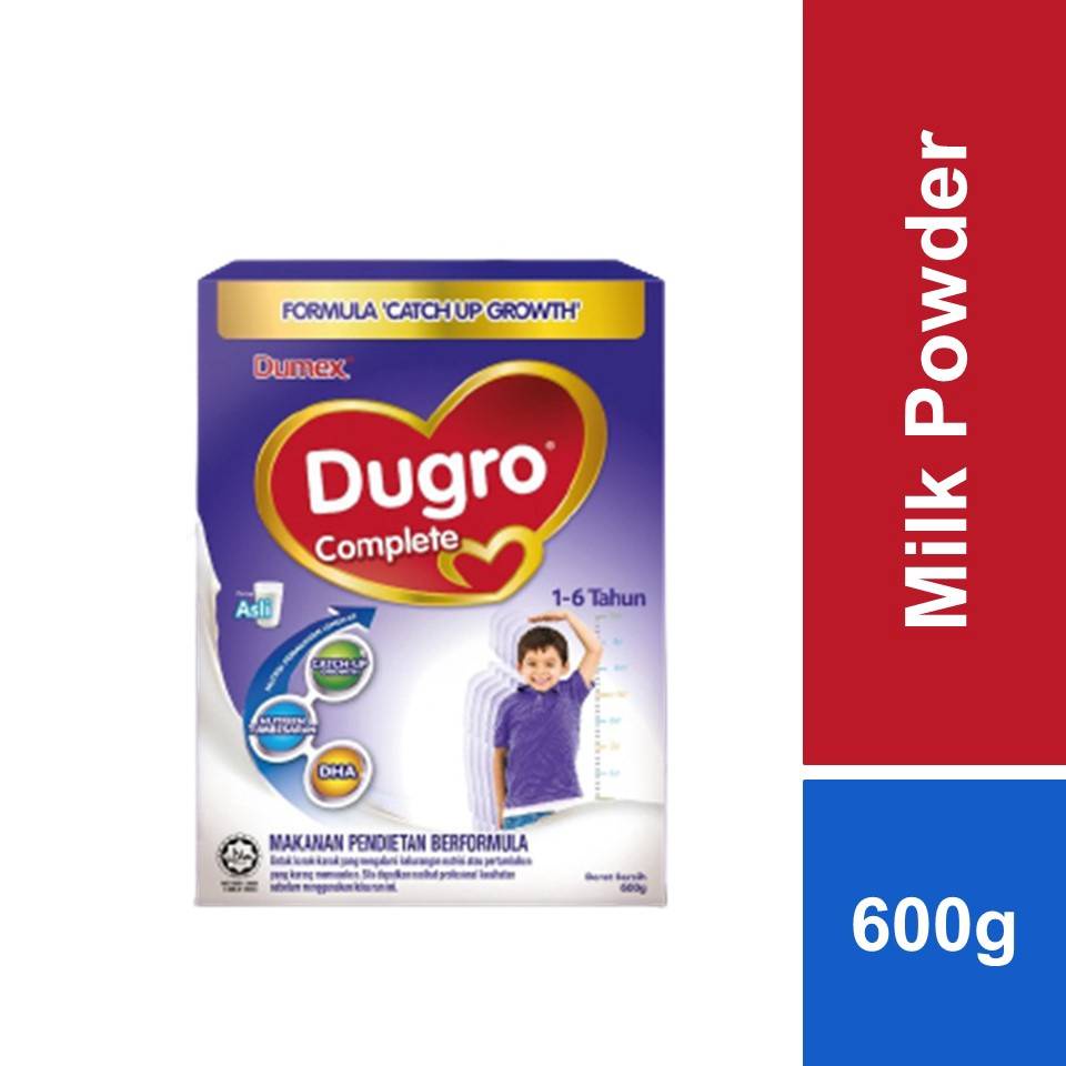 [FREE SHIPPING]SUSU TEPUNG Dumex Dugro Complete(1-6 Tahun) (600g)DUMEX ...