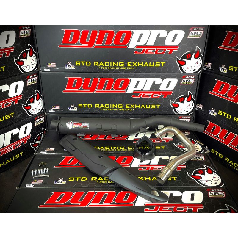 🔥HOT NEW ITEM🔥😈DYNO PROJECT MALAYSIA😈😈DYNOPRO STD OPEN EXHAUST- Y15 S ...
