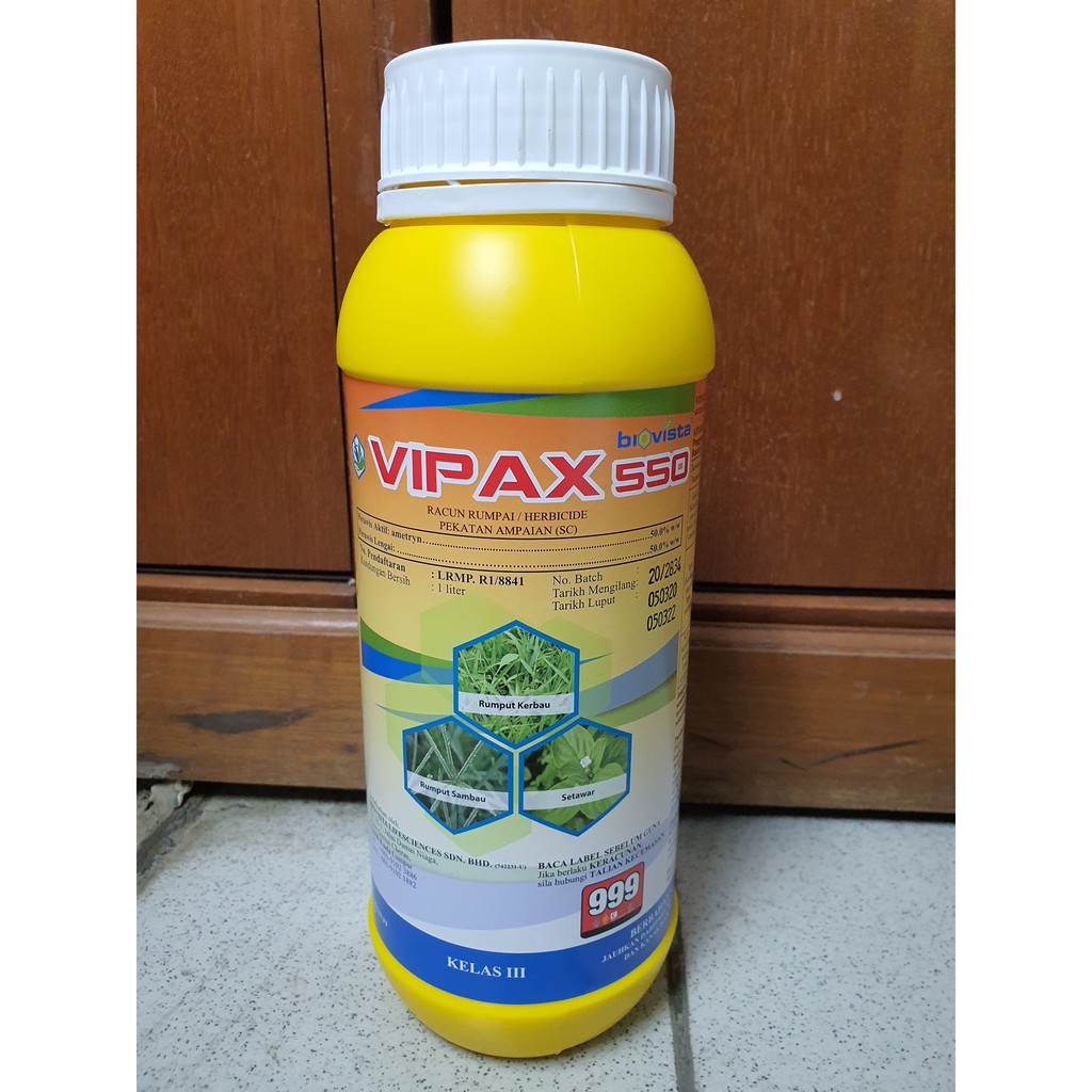 Vipax 550 (1 Liter) Racun Khas untuk Sambau, Kerbau dan Setawar ...