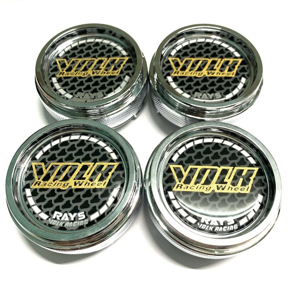 4PC 66MM RAYS center caps wheel cap VOLK RACING RAYS TE37 CE28 RE30 ...