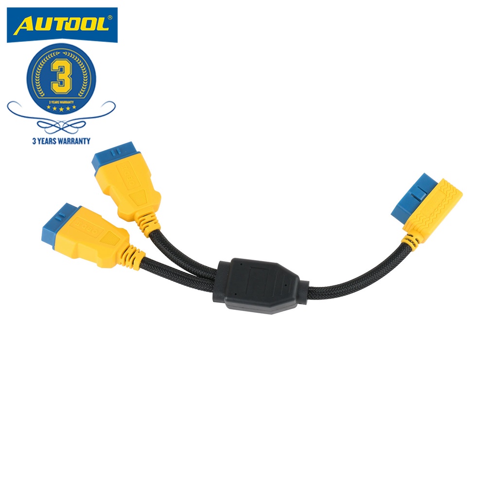 【Local Stock】Autool 35CM Car OBD2 Connector Cable Adapter 1 to 2 16Pin ...
