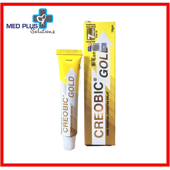 Creobic Gold Antifungal Anti Panau Terbinafine Cream 10gm (Exp:4/2027 ...