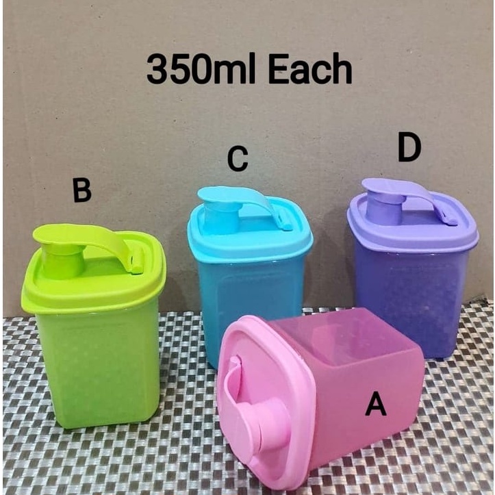 Tupperware mini pourer 350ml (1pc) bekas susu, no split | Shopee Malaysia