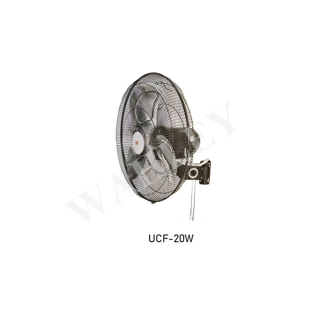 UMS UCF-20S/UCF-20W 20" Industrial Stand/Wall Fan Aluminium Blades ...