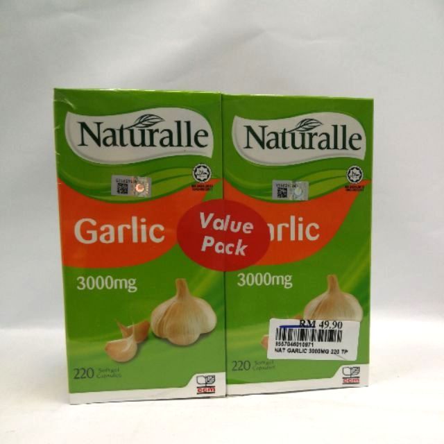 Naturalle Garlic 3000mg 220'sx2 | Shopee Malaysia