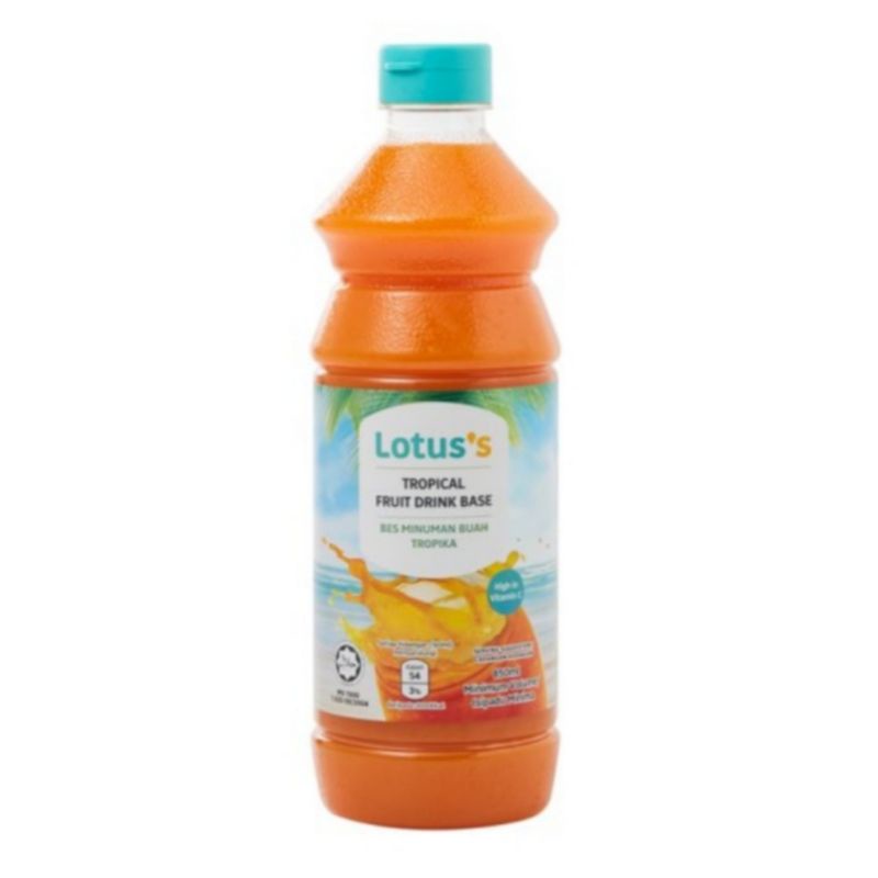 Lotus's Tropical Fruit Drink Base 850ml | Shopee Malaysia