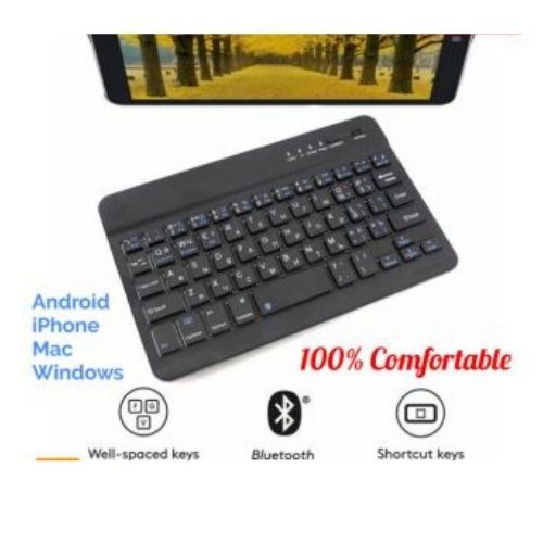 (High Quality) 7 inch Bluetooth Mini Ultra-thin Wireless Metal Slim ...