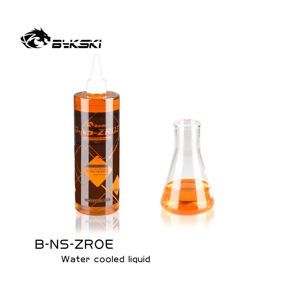 Bykski 500ml computer transparent Coolant water cooling liquid PC radiator Anti-corrosion ...
