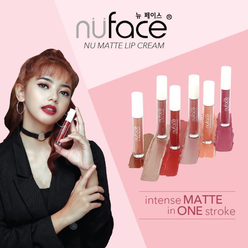 NUFACE NU MATTE LIP CREAM 4gr | Shopee Malaysia
