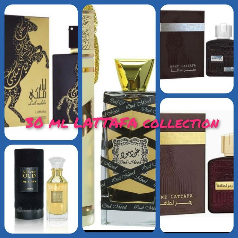ORIGINAL Lattafa travel size 30ml perfume | Shopee Malaysia
