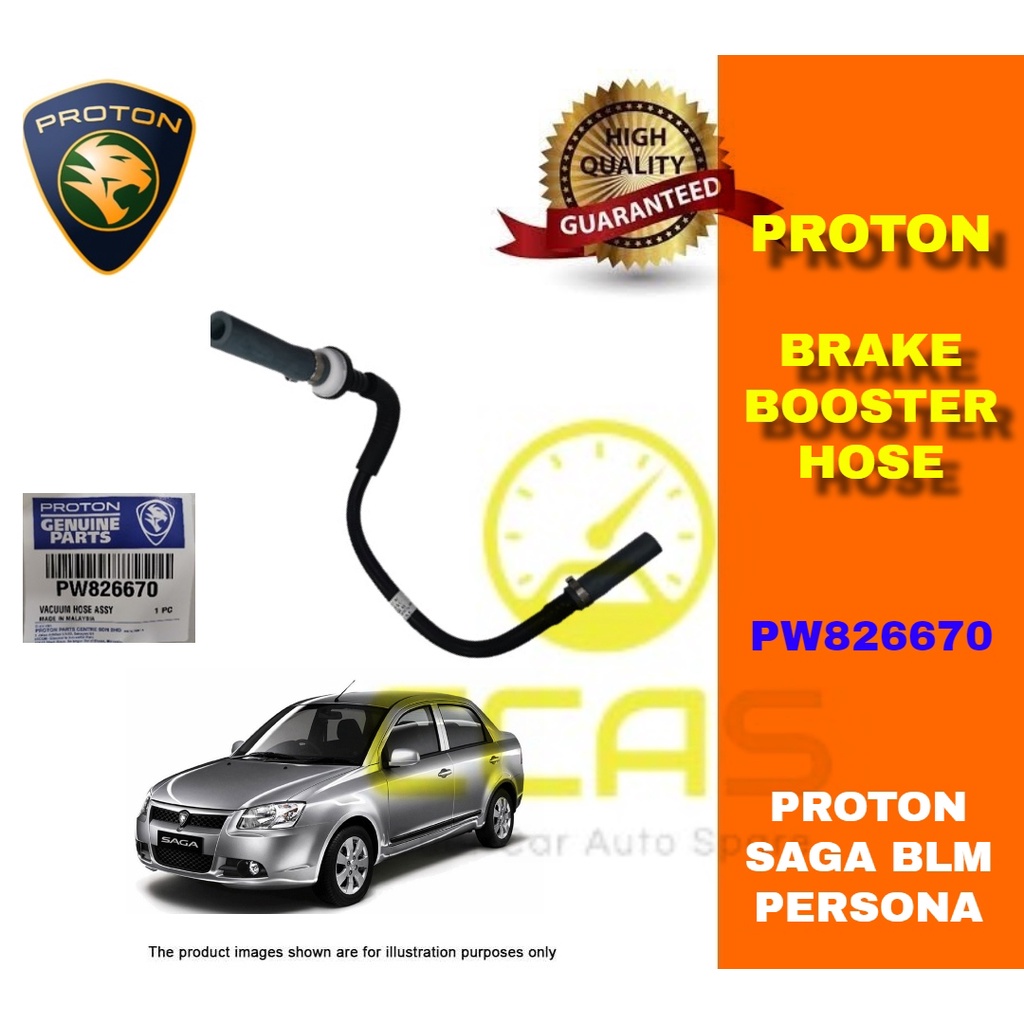 Original Proton Brake Booster Vacuum Hose Assy - Proton Persona Proton ...