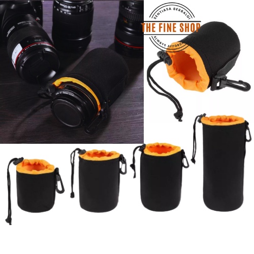 Ready Stock Water Resitant Soft Neoprene Camera Lens Pouch Bag ...