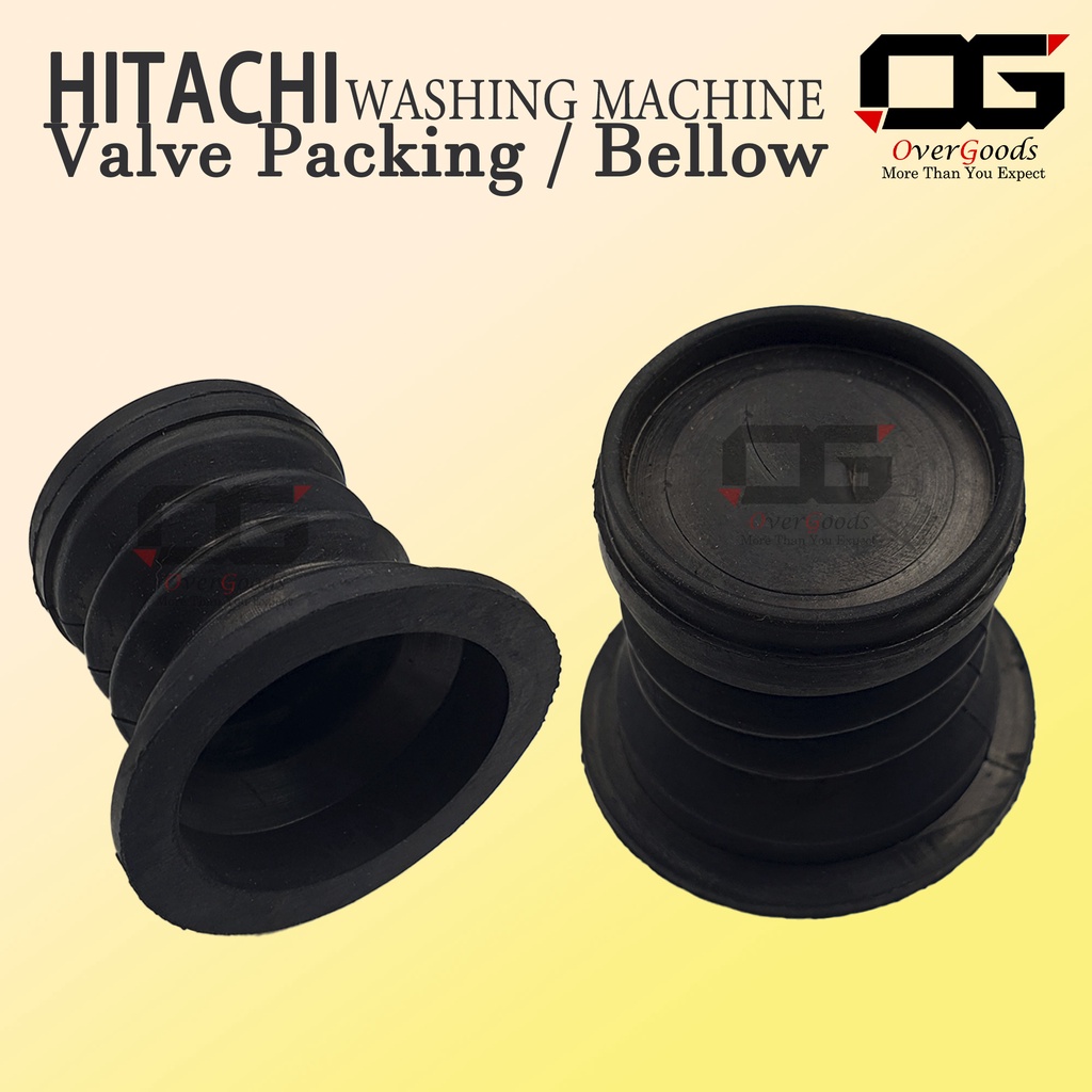 Hitachi Drain Valve Packing Black Rubber Stopper Mesin Basuh Washing ...