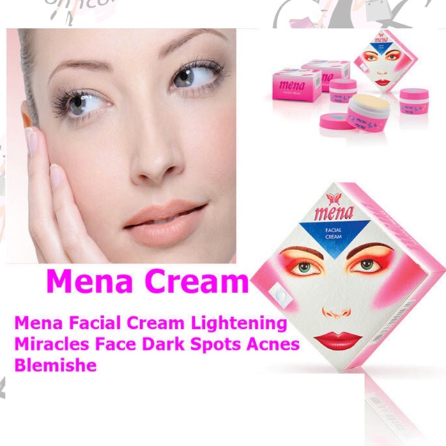Mena Facial Cream Lightening Shopee Malaysia 