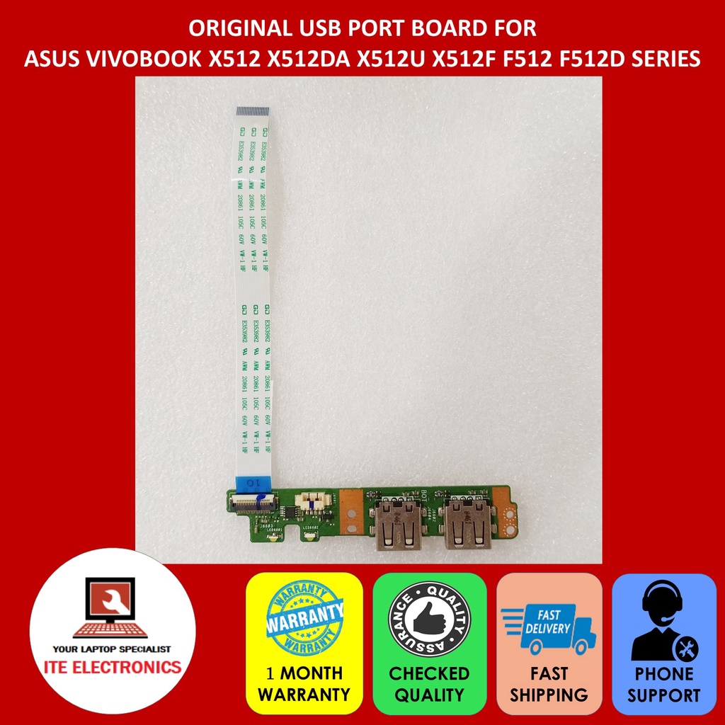 ORIGINAL ASUS VIVOBOOK X512 X512DA X512U X512F F512 F512D SERIES DUAL ...