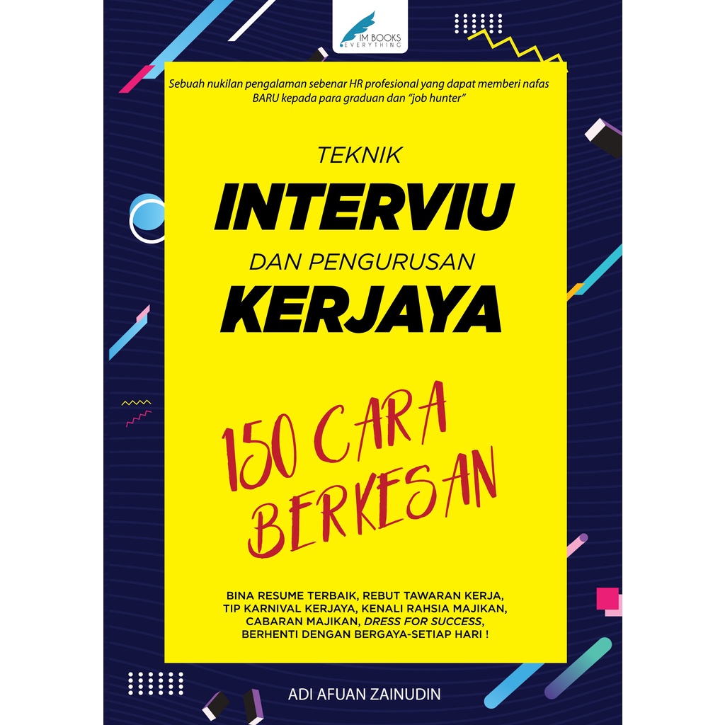 Teknik Interviu dan Pengurusan Kerjaya - Adi Afuan Zainudin | Shopee ...