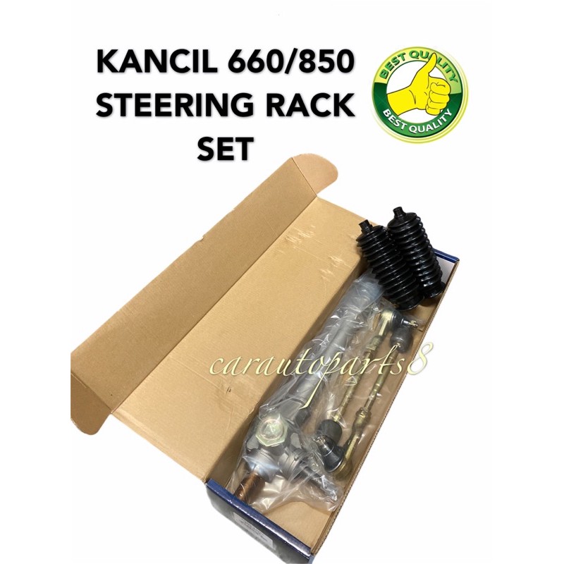 PERODUA KANCIL 660/850 STEERING RACK FULL SET (NEW) HIGH QUALITY ...
