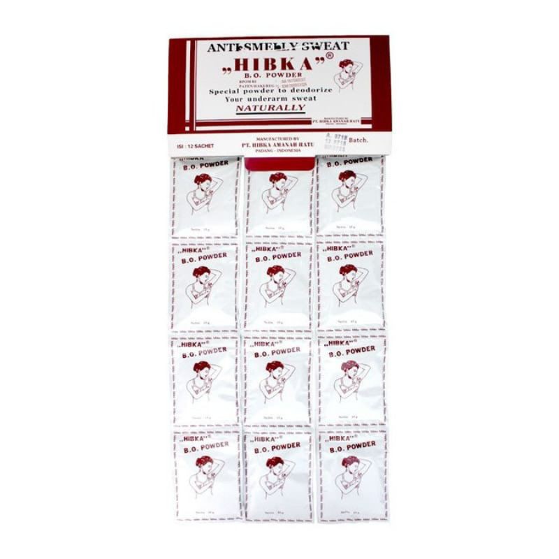 Hibka Powder (1 board contains 12 sachets) | Shopee Malaysia