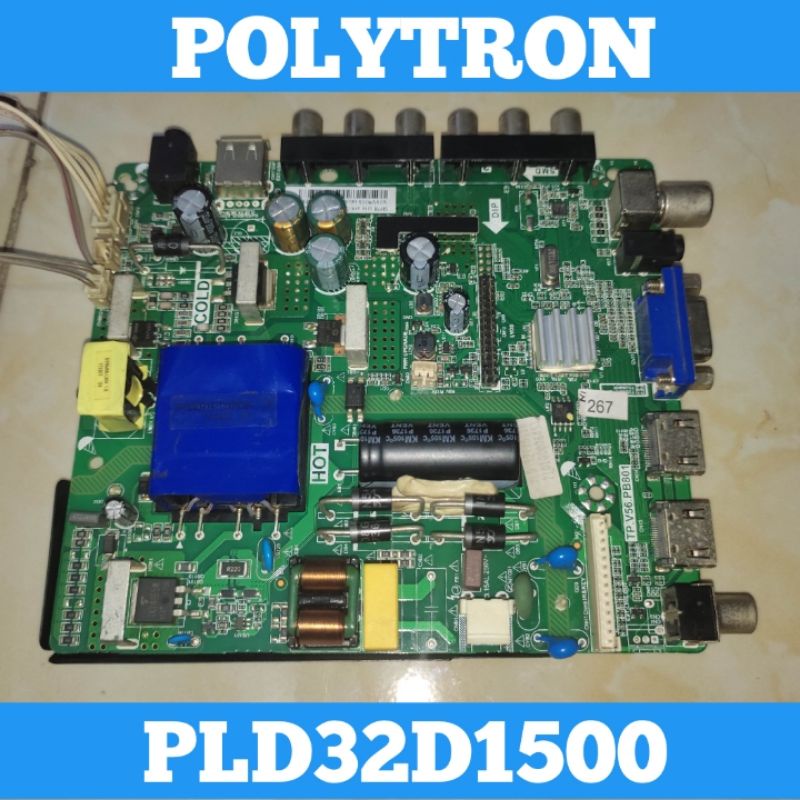 POLYTRON TV Mainboard PLD 32D1500 POLYTRON PLD 32D1500 Mainboard LED TV POLYTRON PLD 32D1500 ...