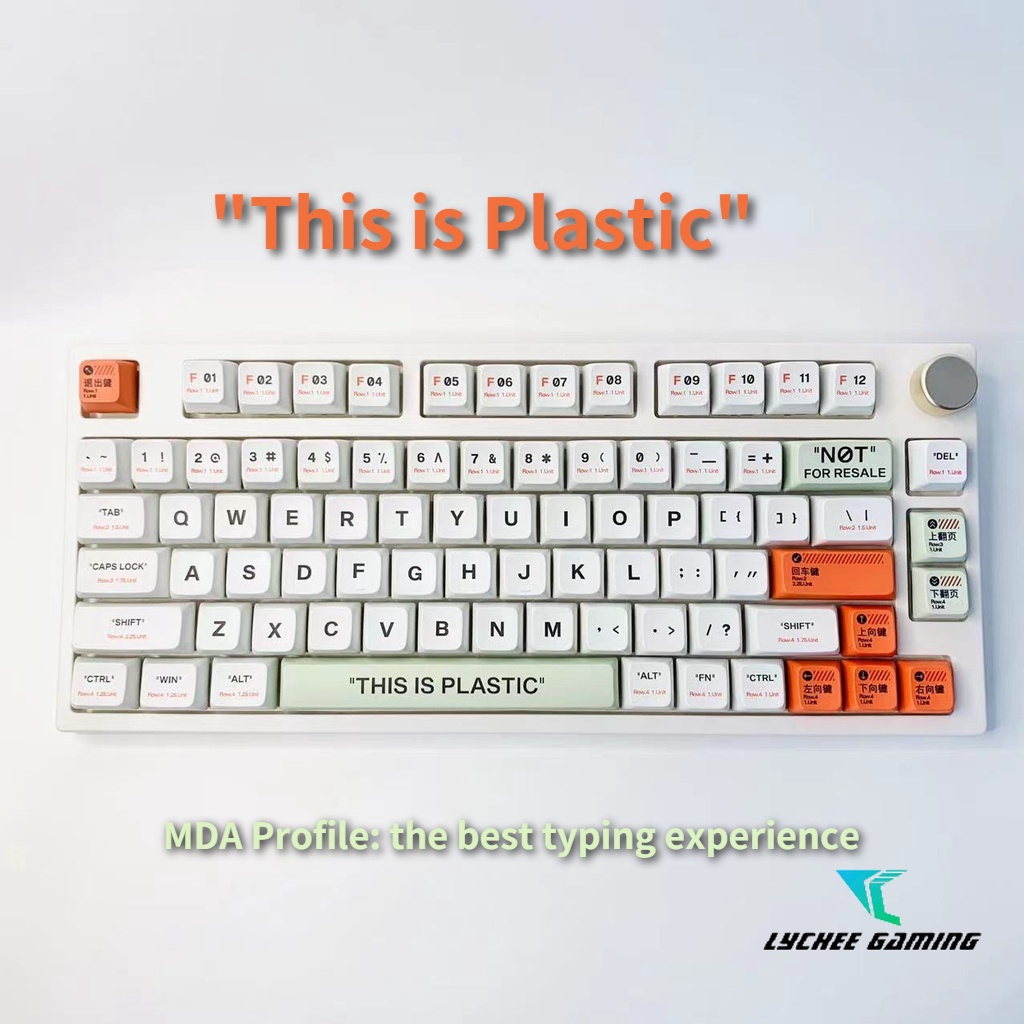 149 keys Lychee g80/G96 pro MDA profile Plastic keycap MDA height "this ...