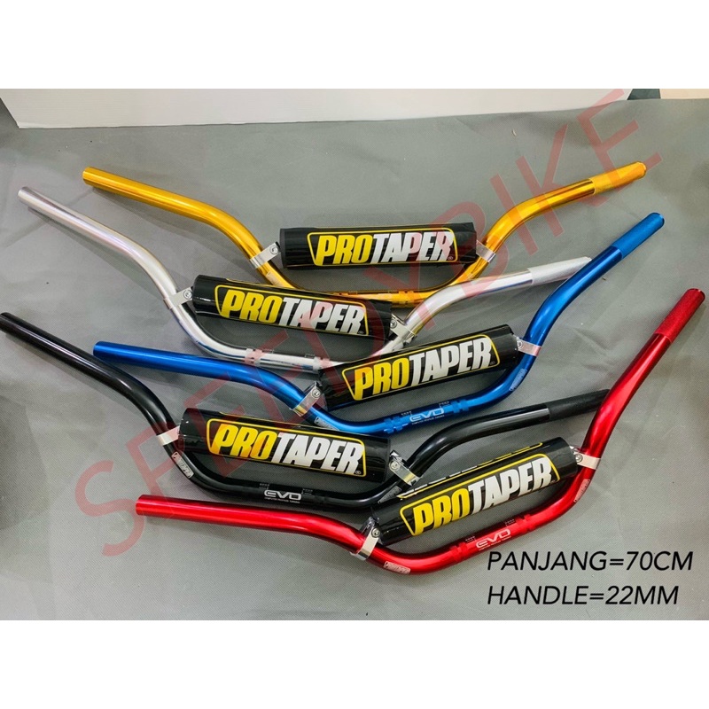 PROTAPER MOTORCYCLE MOTOR CROSS HANDLE BAR 22MM SLIM BAR UNIVERSER ...