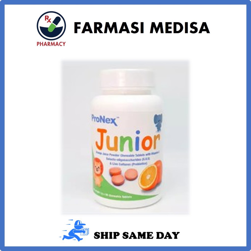 ProNex Junior 60 chewable tablets galacto-oligosaccharides & probiotic ...