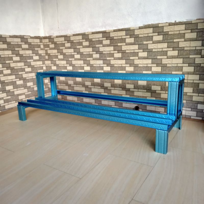 RAK BESI 2 TINGKAT 2 TIER RACK untuk Tanaman Sayur Bunga dan pelbagai ...