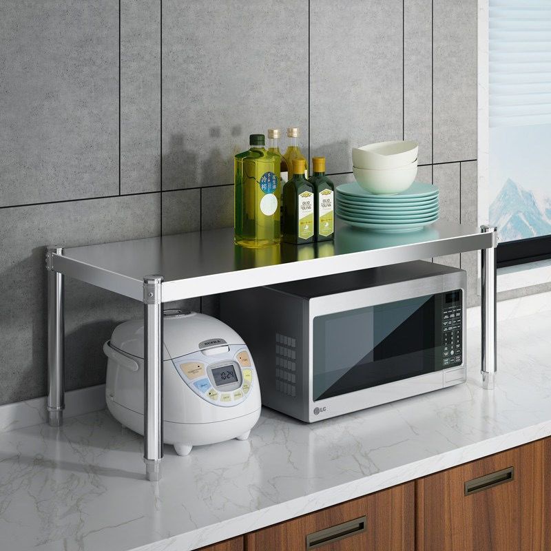 Stainless Steel Countertop Kitchen Shelf First Floor Appliances To ...