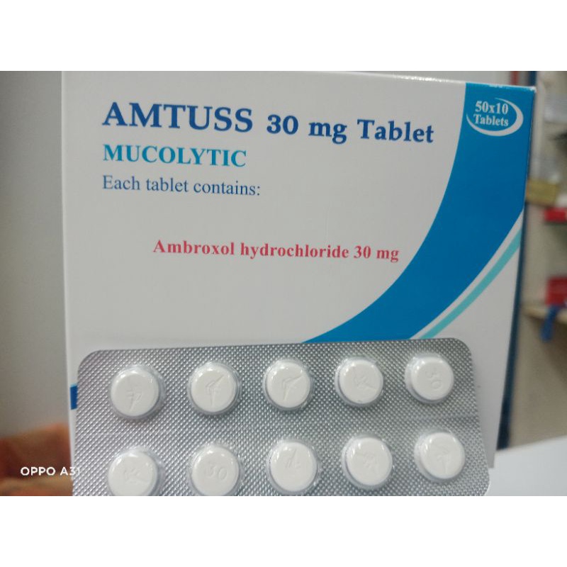 AMTUSS TABLET 30MG 10's | Shopee Malaysia