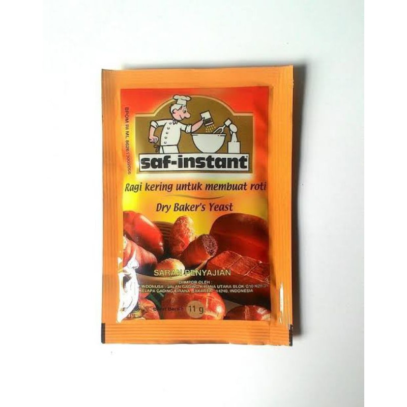 Saf-instant Dry Yeast Sachet 11 g | Shopee Malaysia