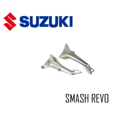 SUZUKI SMASH REVO FOOTREST BRACKET SET COMP ASSY FOOT REST PIJAK LETAK ...