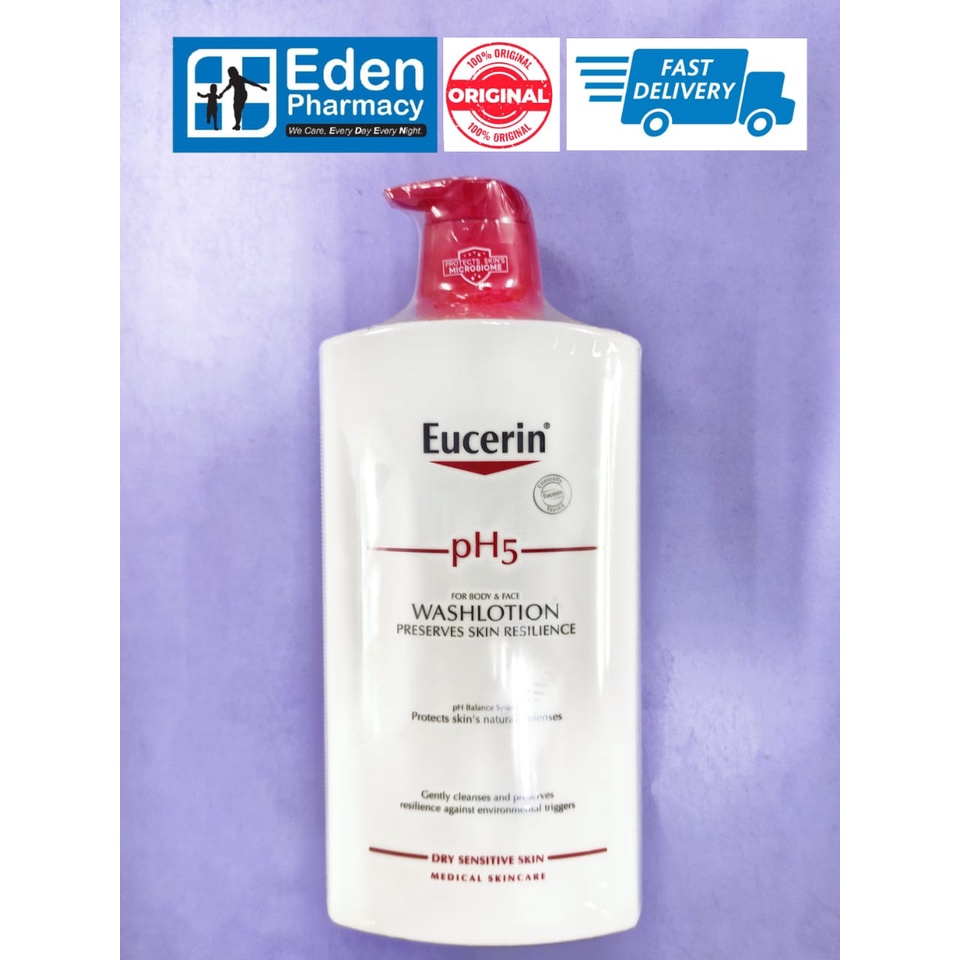 Eucerin pH5 Washlotion ( 1000ml ) / ( 2 x 1000ml ) ( eucerin shower ...