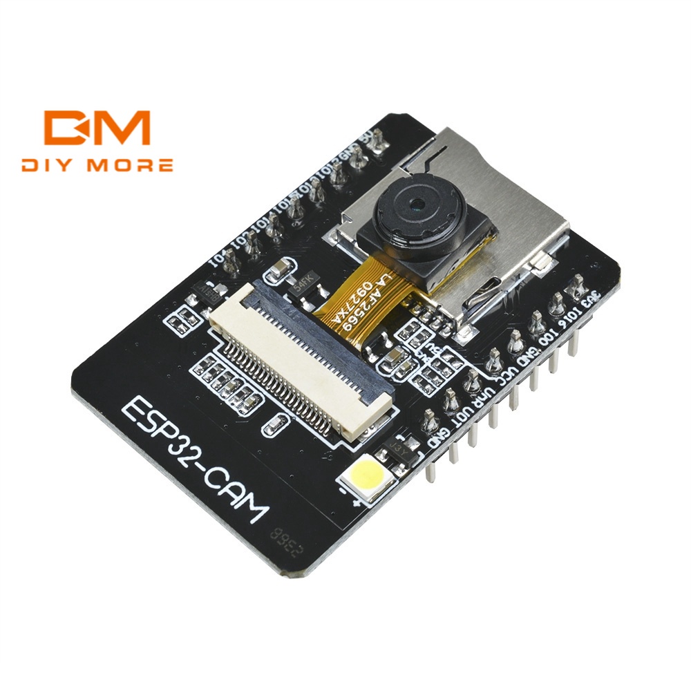 DIYMORE ESP32-CAM ESP32 5V Bluetooth WIFI Development Board With OV2640 Camera Module | Shopee ...