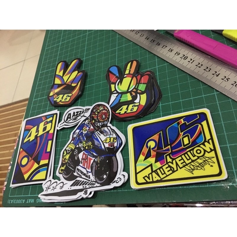 Sticker valentino rossi collection | Shopee Malaysia
