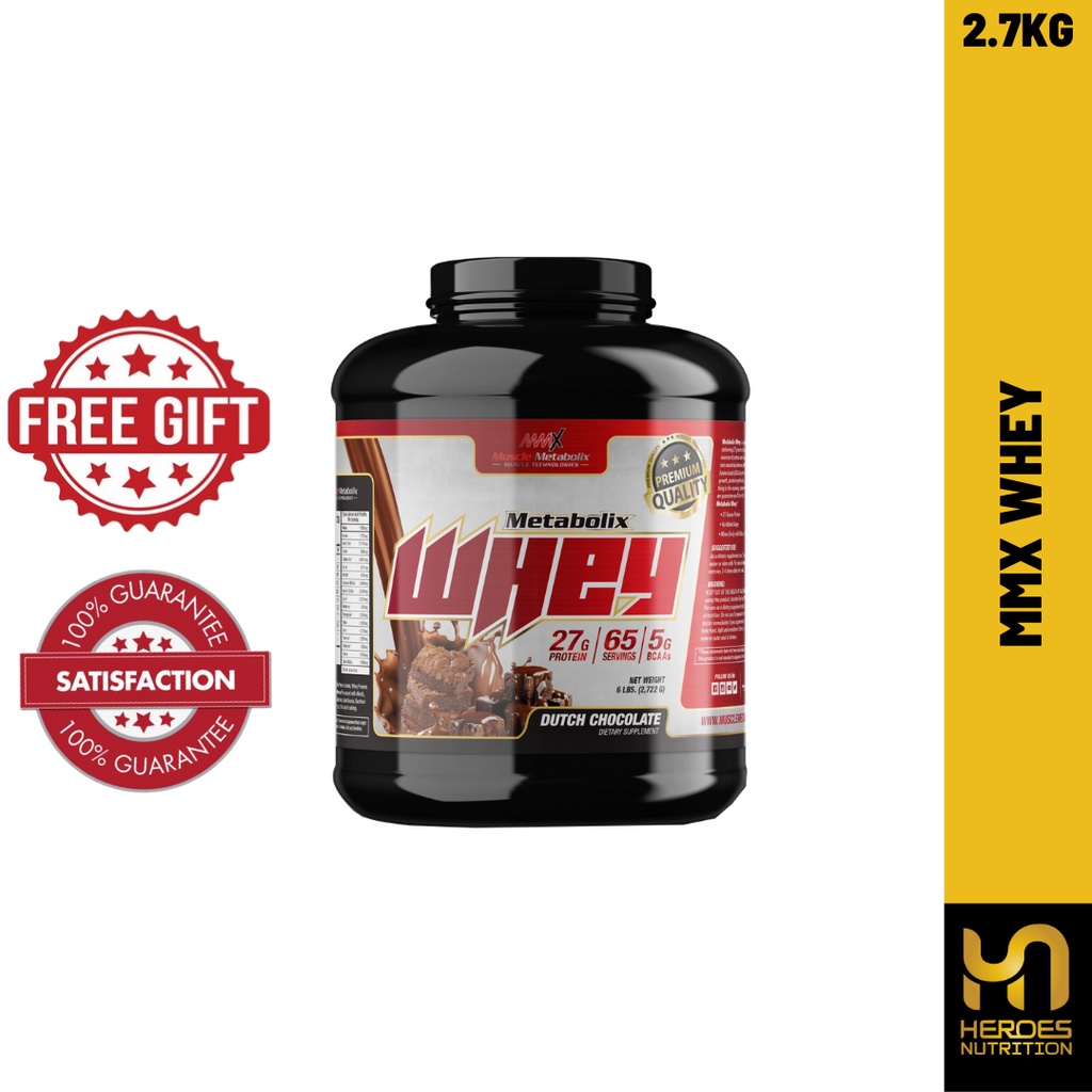 MMX Muscle Metabolix Whey Dutch Chocolate - Whey Protein Powder, Muscle ...